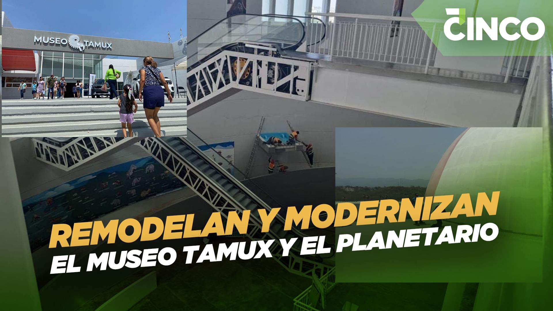 Remodelan y modernizan el Museo Tamux y el planetario