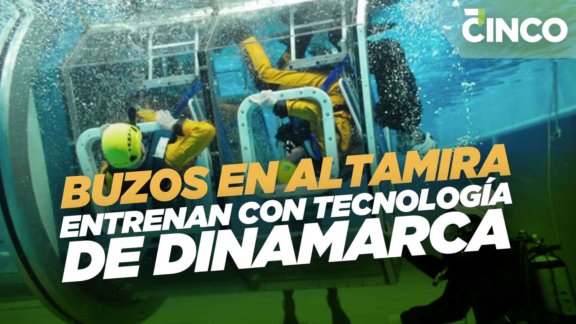 Buzos en Altamira entrenan con tecnología de Dinamarca