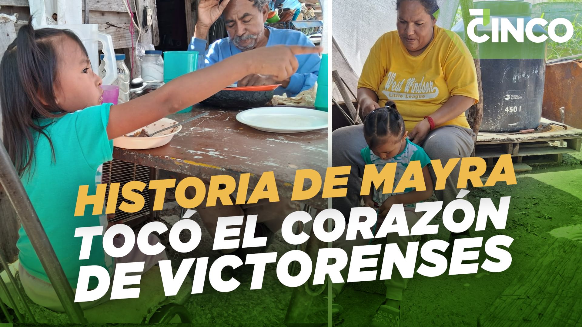 Historia de Mayra tocó el corazón de victorenses