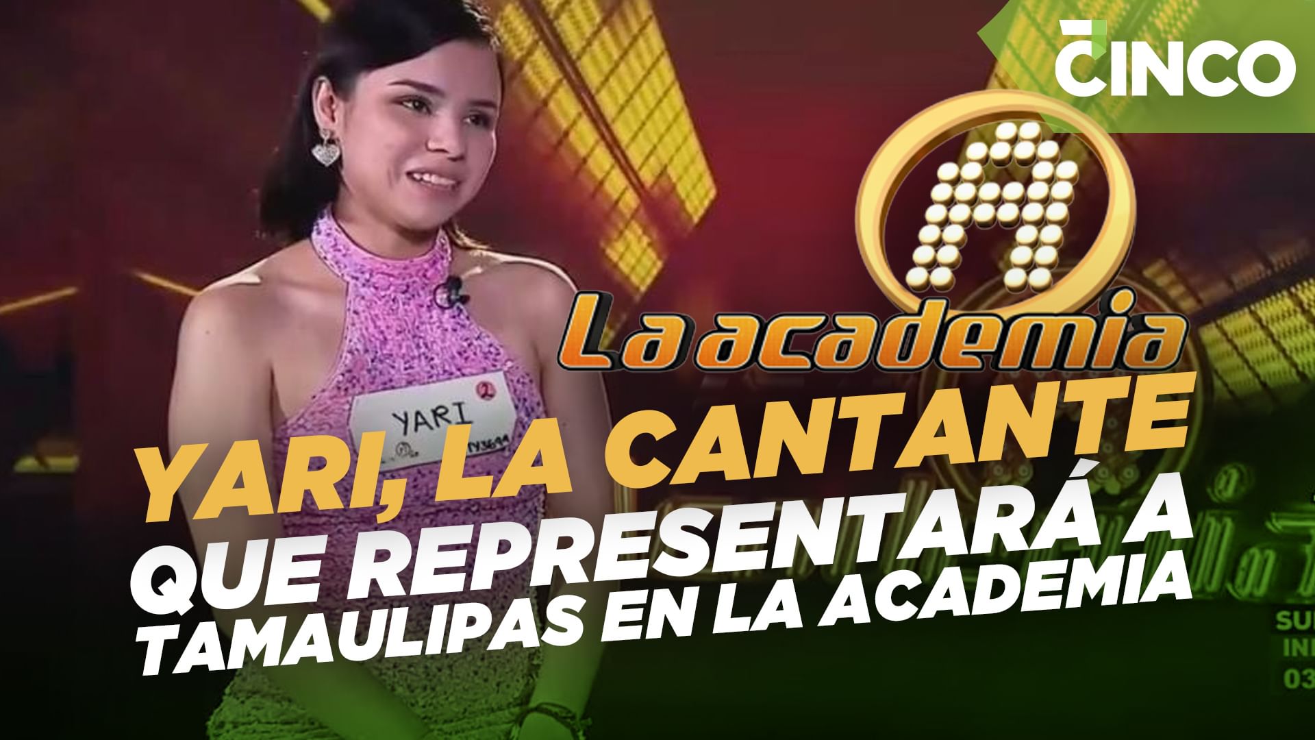 Yari, la cantante que representará a Tamaulipas en La Academia