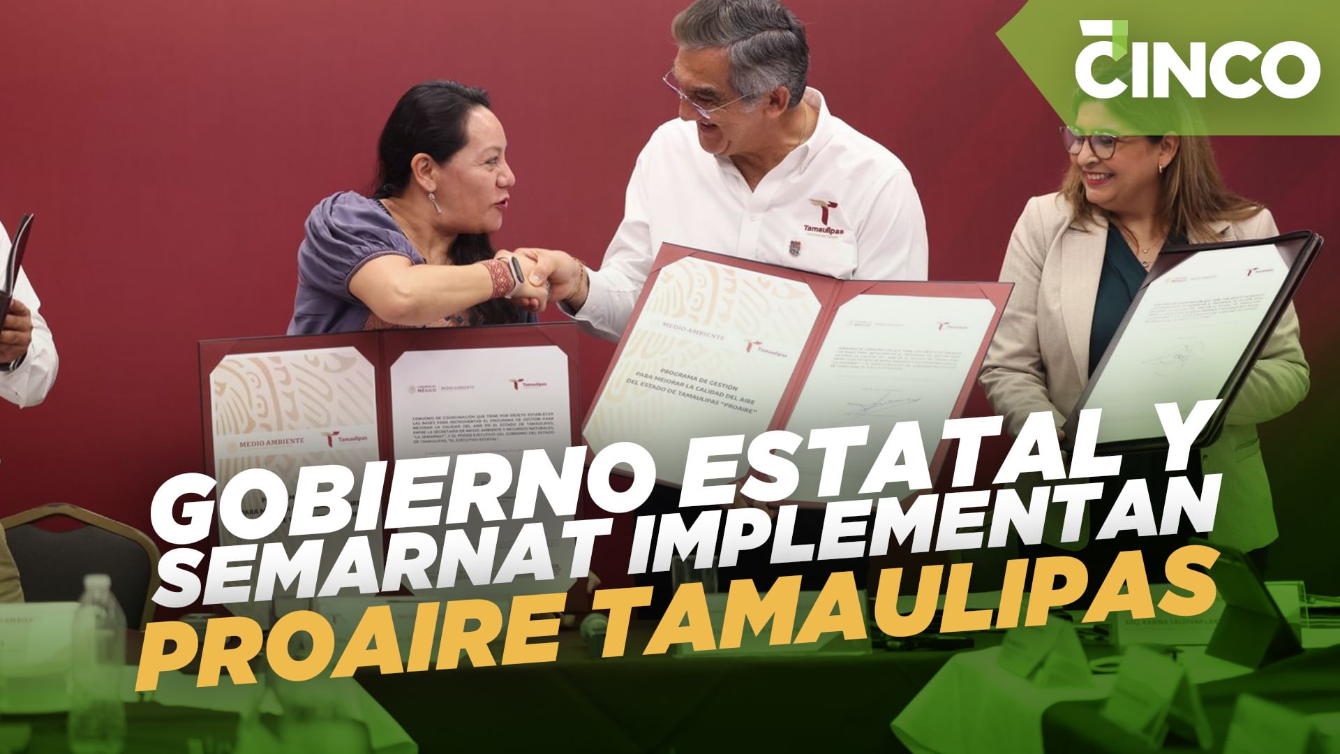 Gobierno estatal y SEMARNAT implementan ProAire Tamaulipas