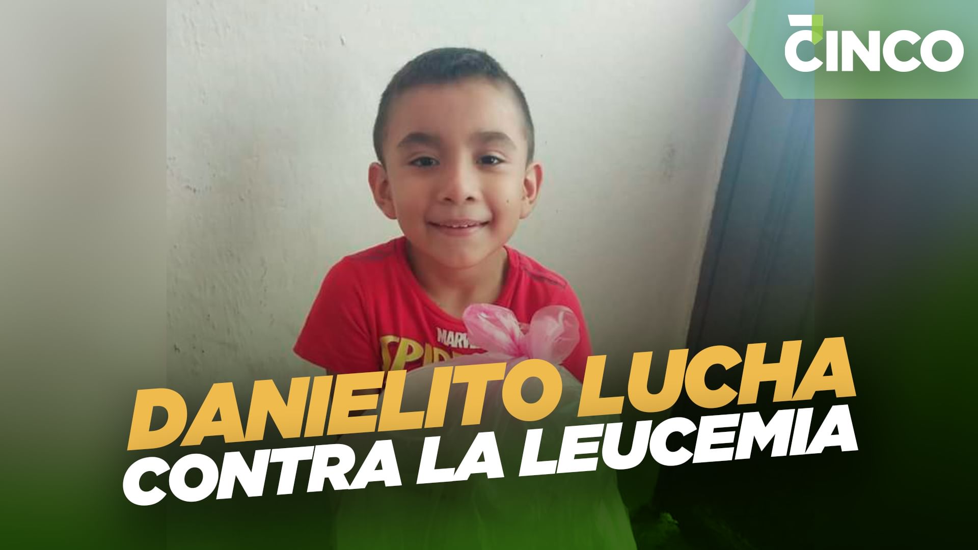 Danielito lucha contra la leucemia