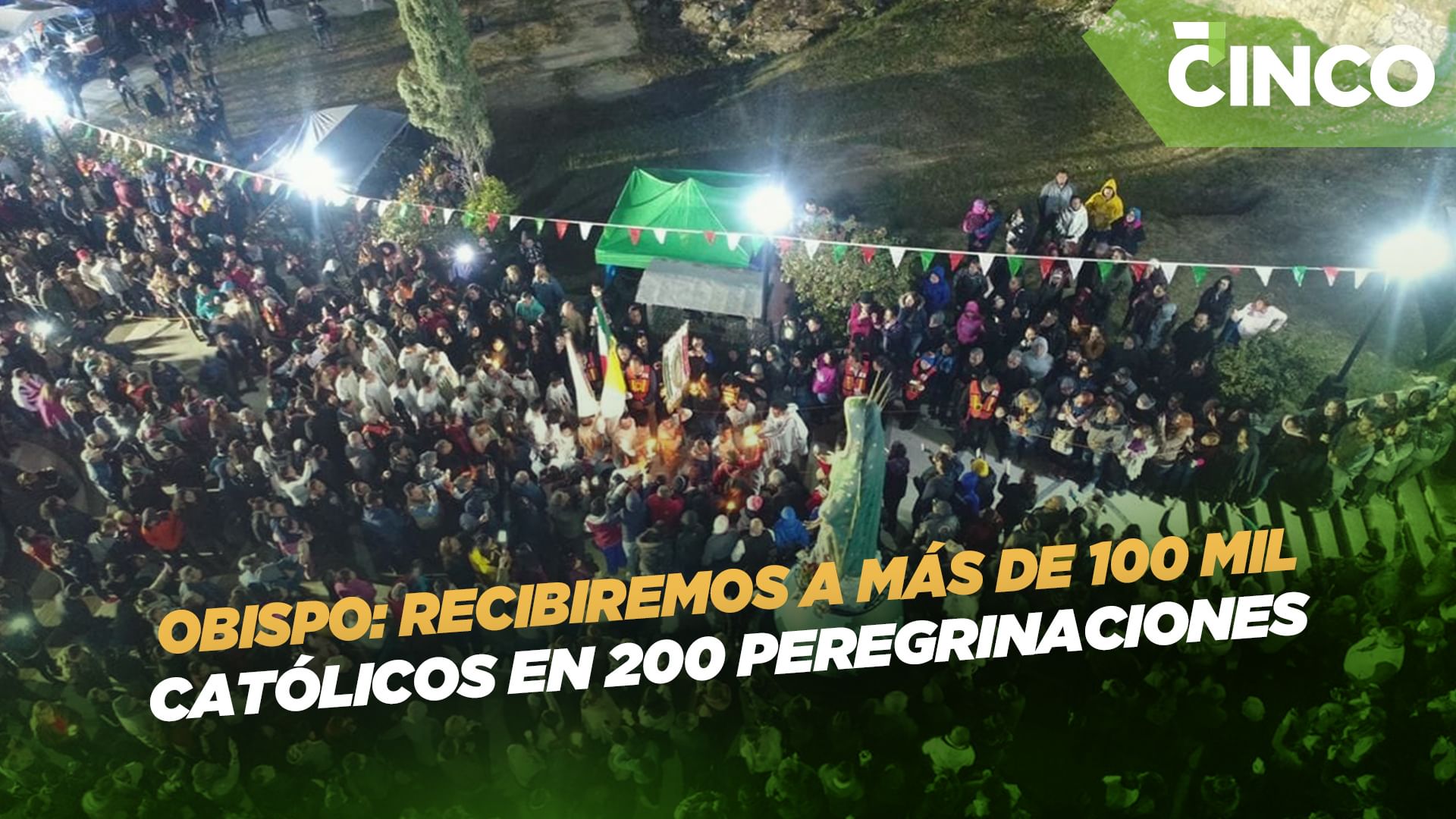 Obispo: Recibiremos a más de 100 mil católicos en 200 peregrinaciones