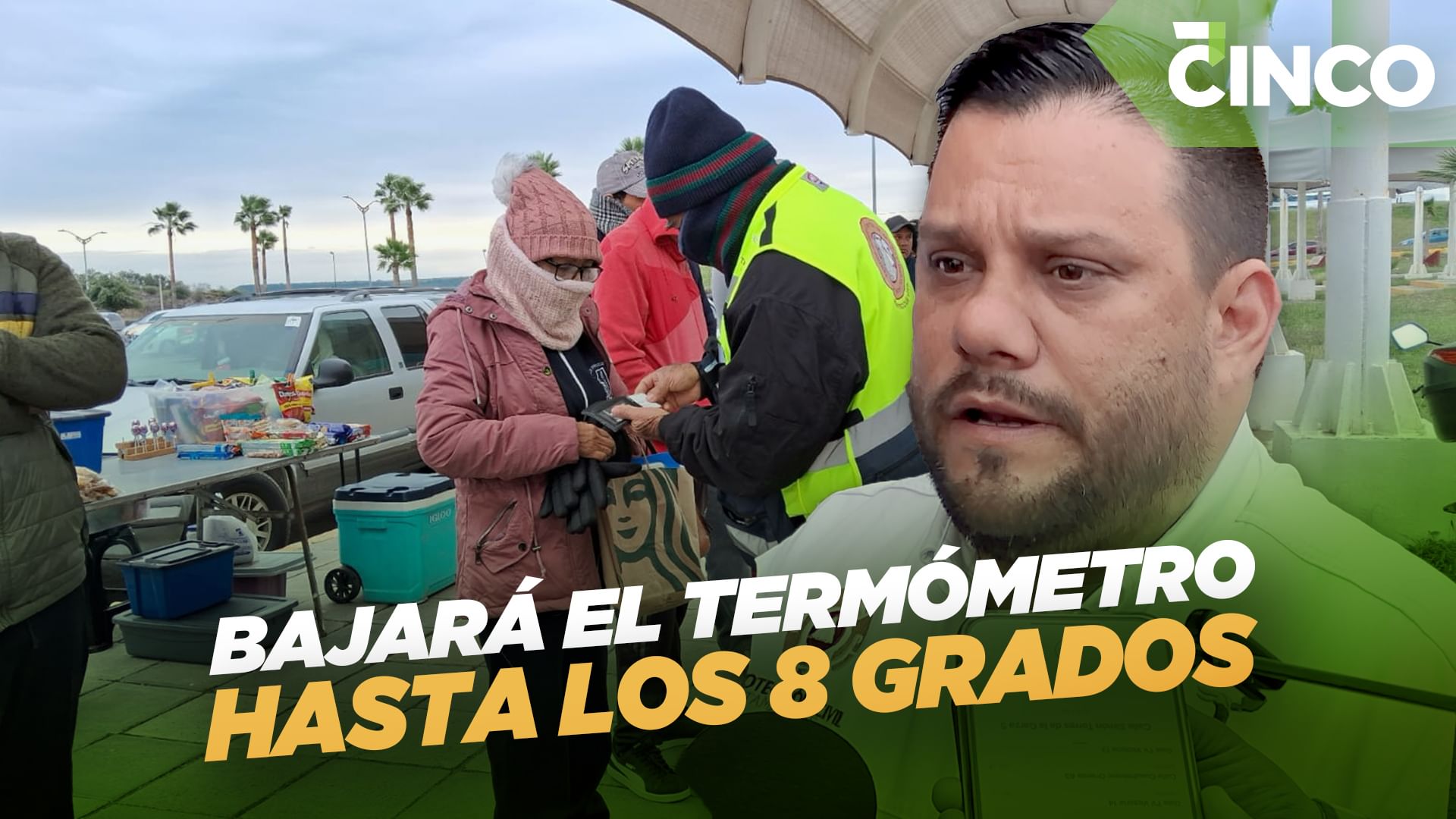 Bajará el termómetro hasta los 8 grados