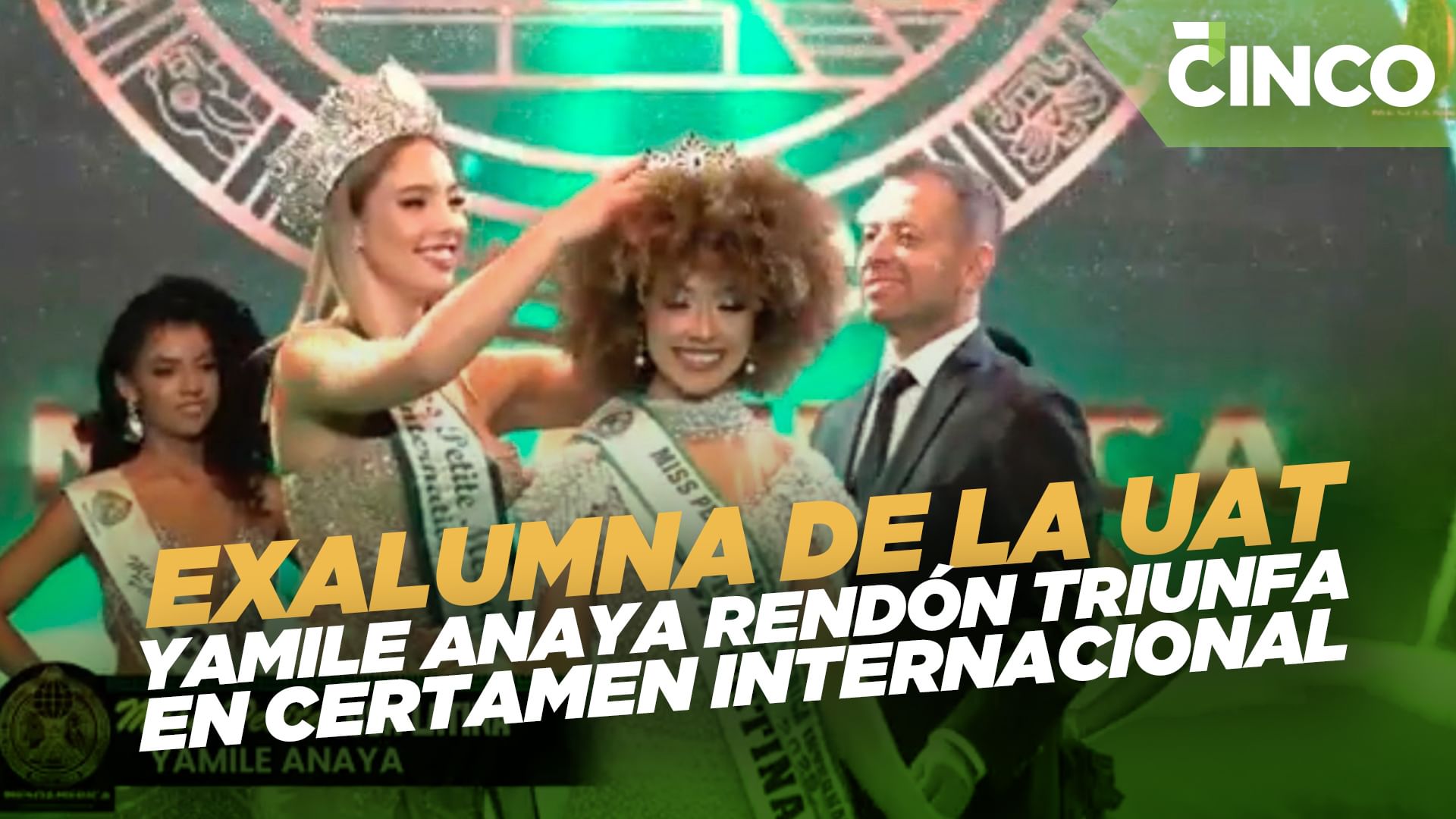 Exalumna de la UAT Yamile Anaya Rendón triunfa en certamen internacional