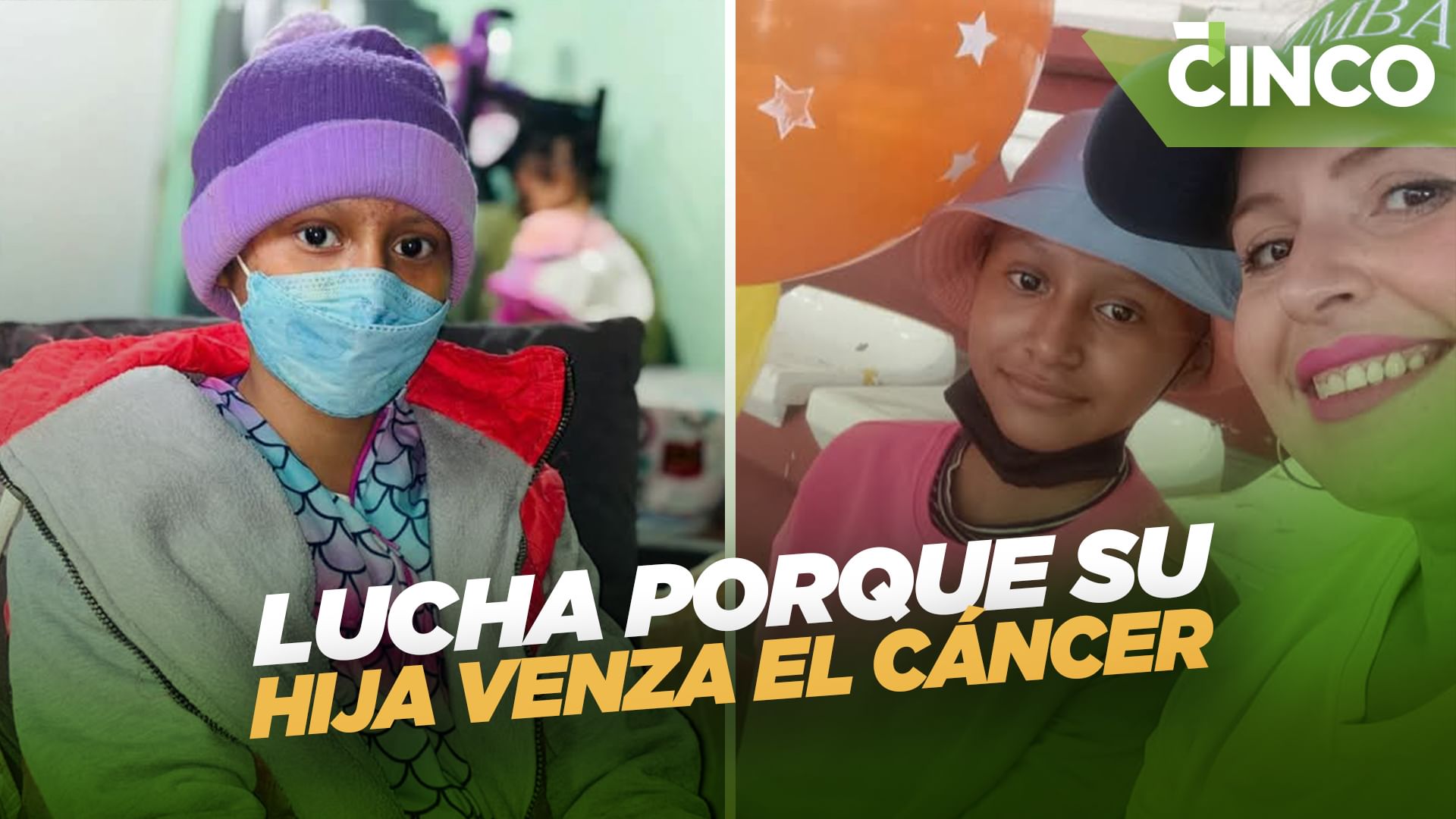 Lucha porque su hija venza el cáncer