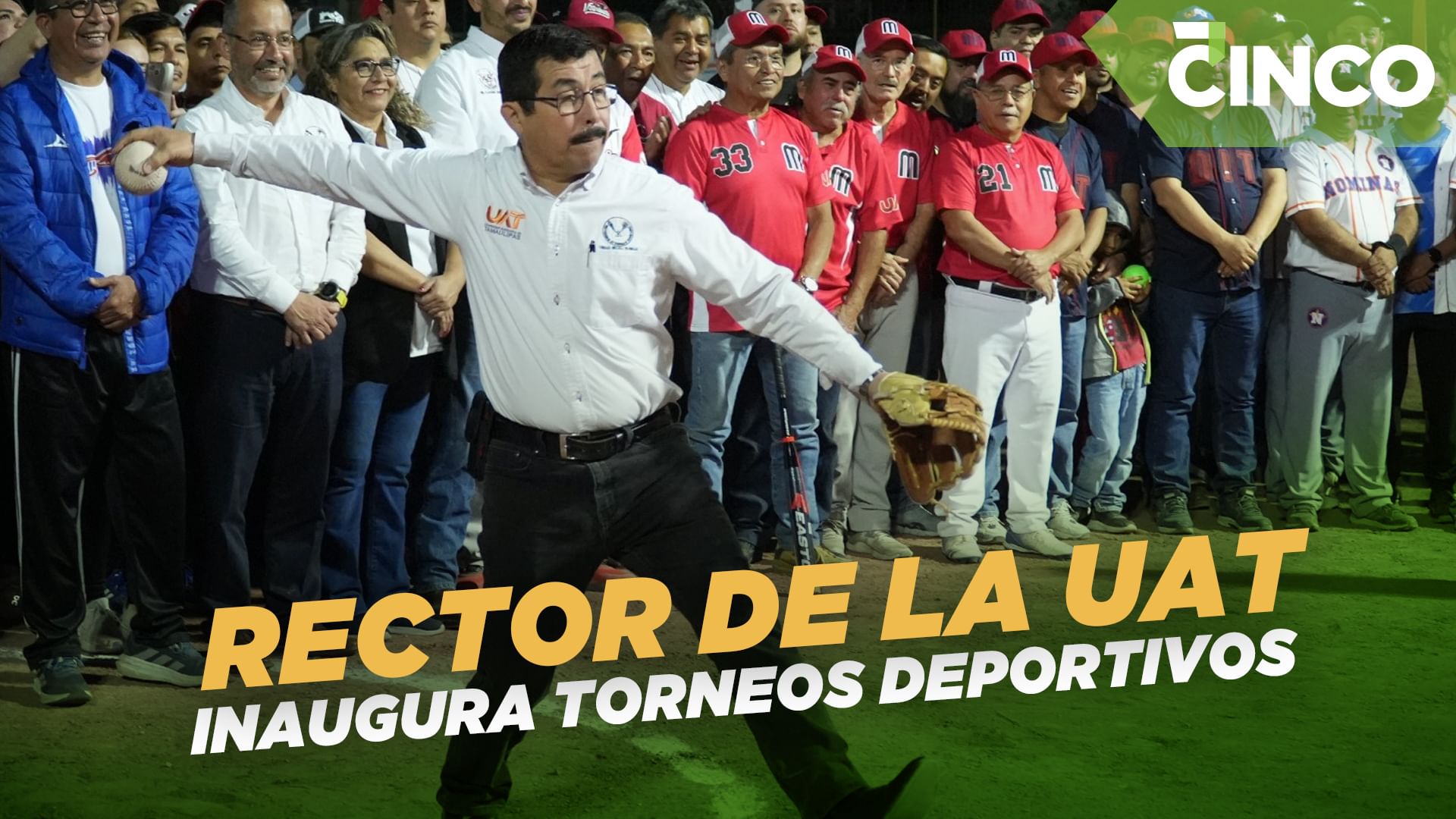 Rector de la UAT inaugura torneos deportivos