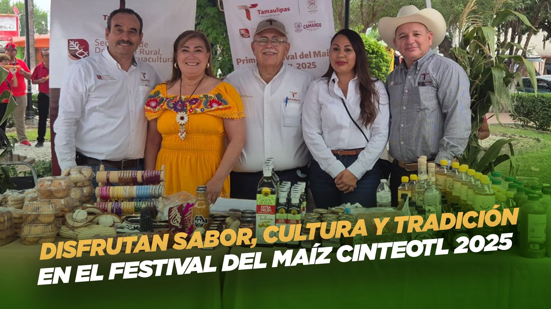 Disfrutan sabor, cultura y tradición en el Festival del Maíz Cinteotl 2025