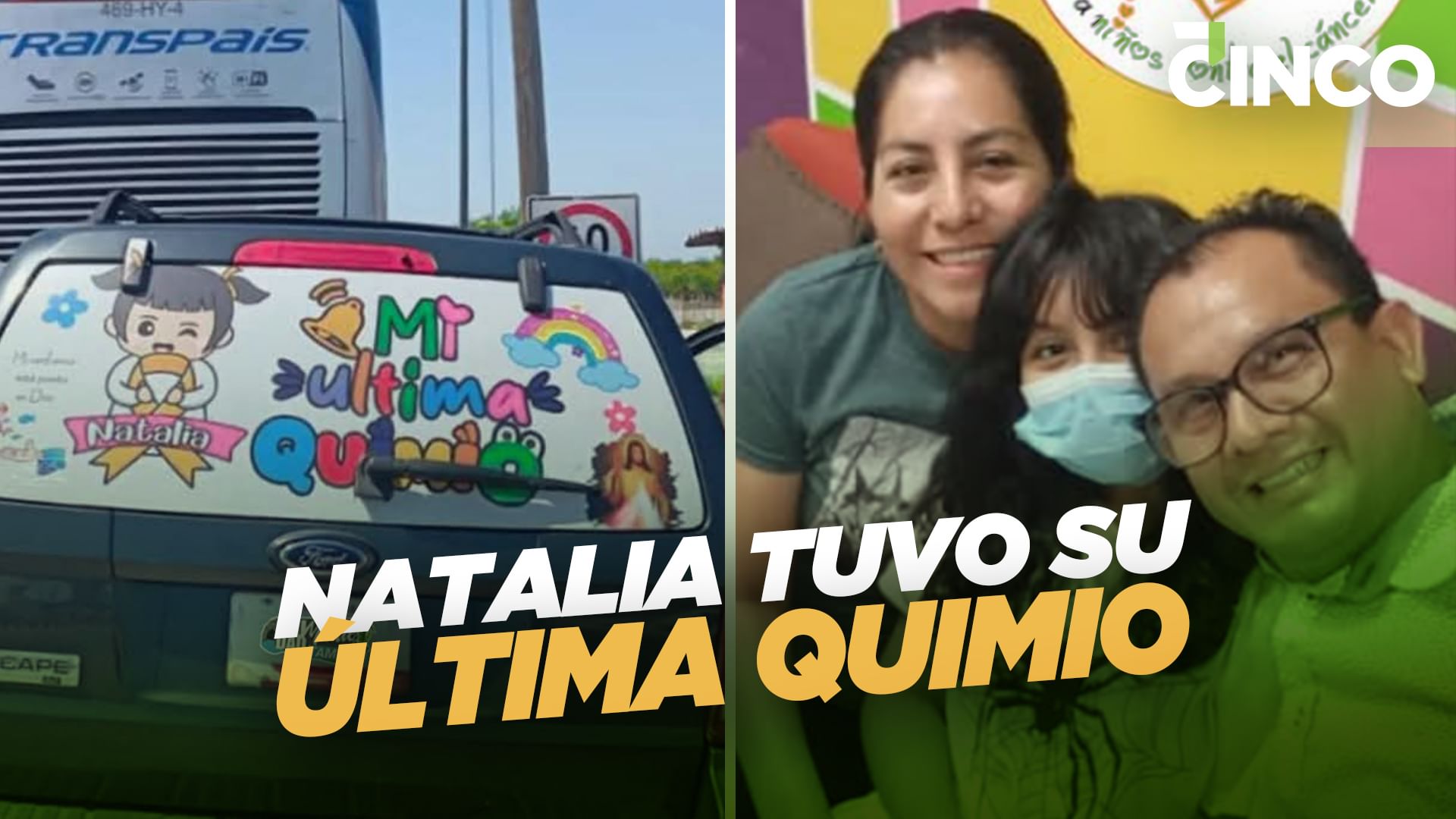 Natalia tuvo su última quimio