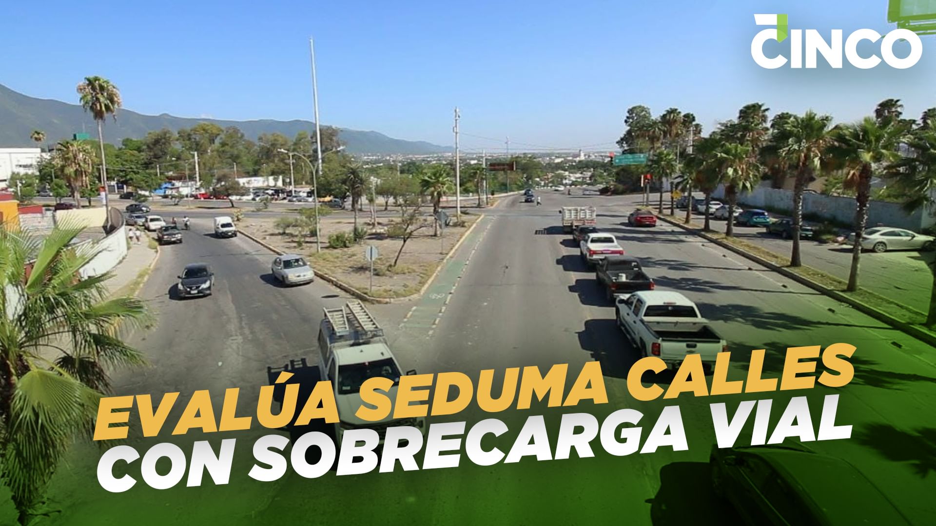 Evalúa SEDUMA calles con sobrecarga vial
