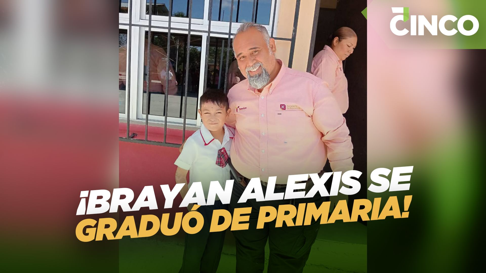 ¡Brayan Alexis se graduó de primaria!