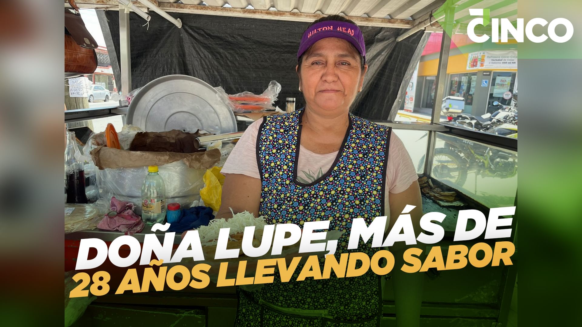 Doña Lupe, más de 28 años llevando sabor