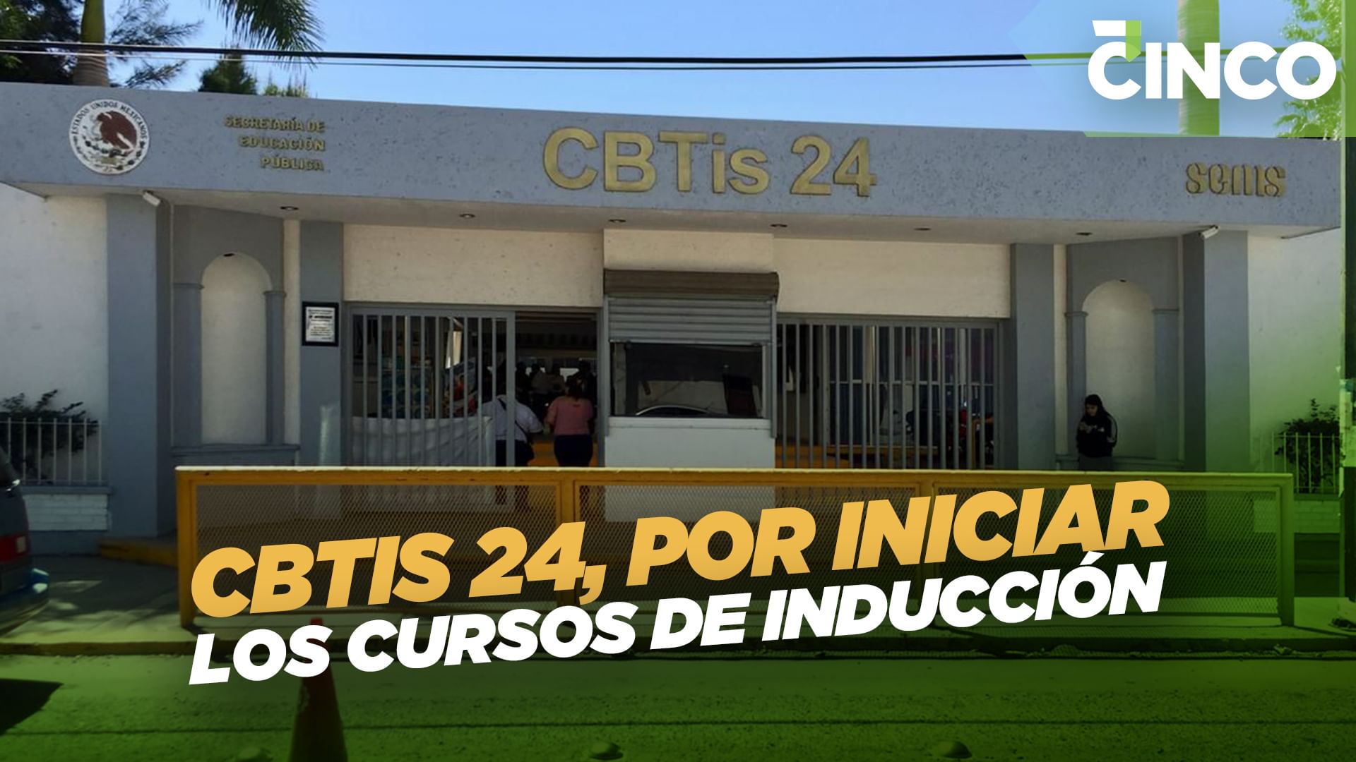 CBTis 24, por iniciar los cursos de inducción