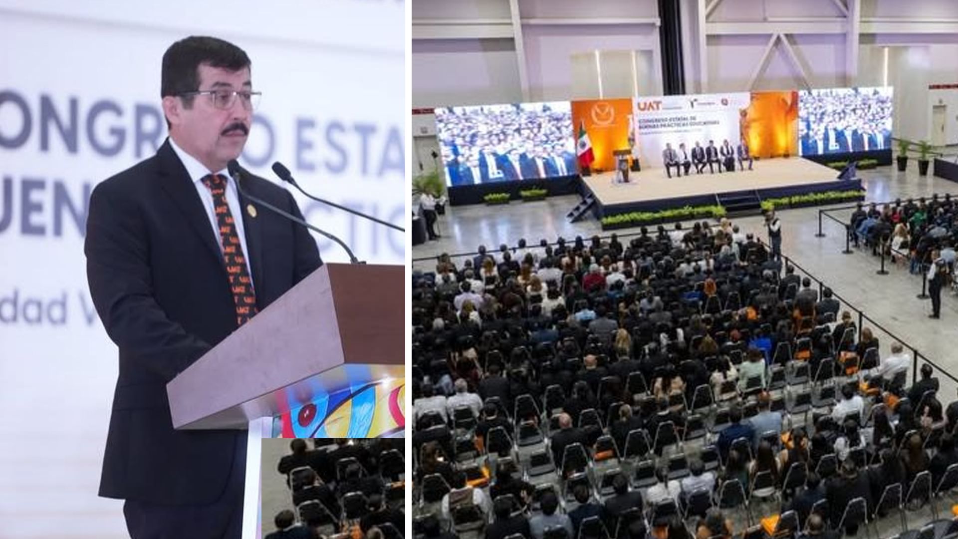 Rector de la UAT inaugura el Congreso Estatal de Buenas Prácticas ...