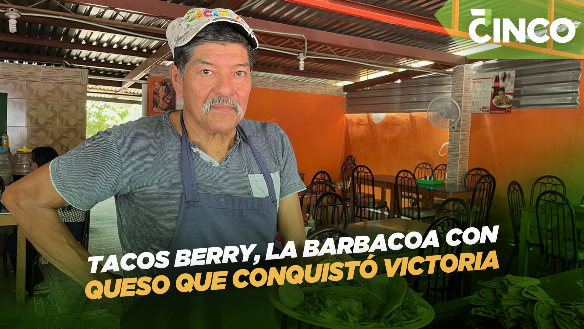 Tacos Berry, la barbacoa con queso que conquistó Victoria