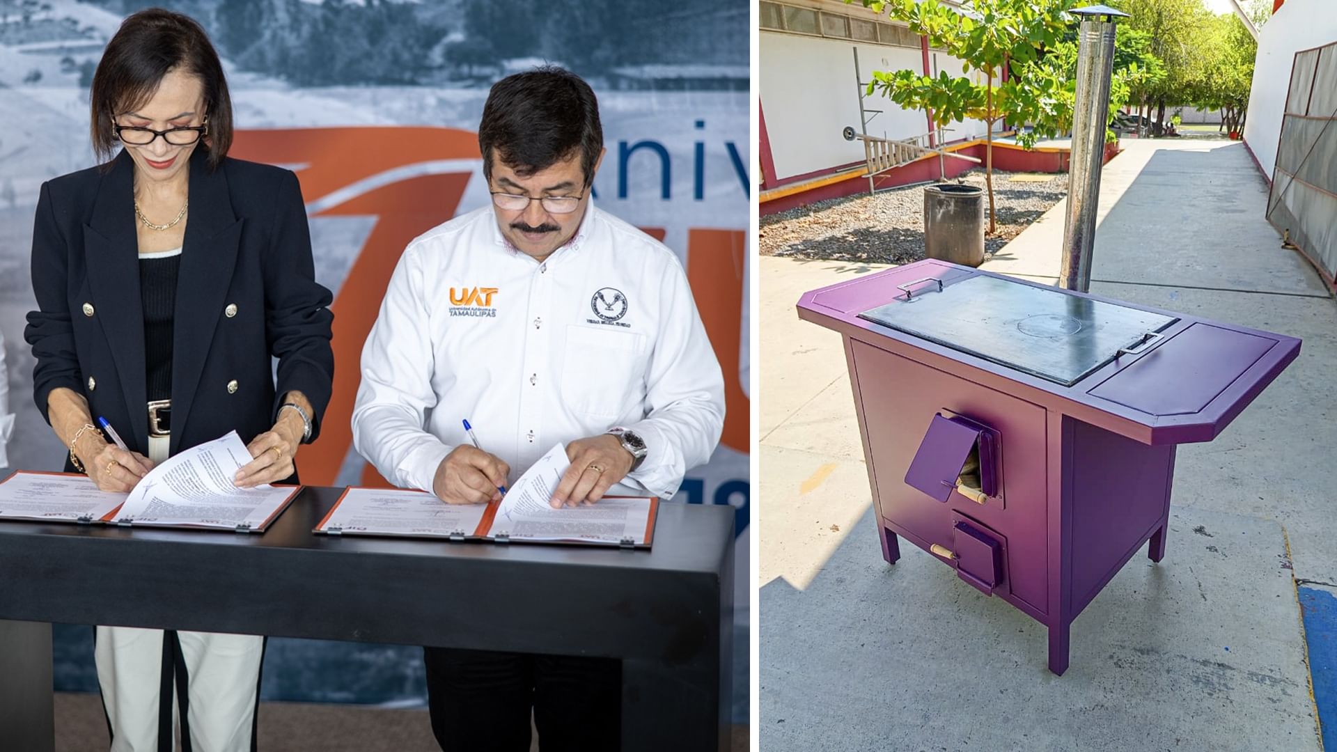 Firman DIF Tamaulipas y UAT convenio para fortalecer el proyecto de estufas ecológicas en ...