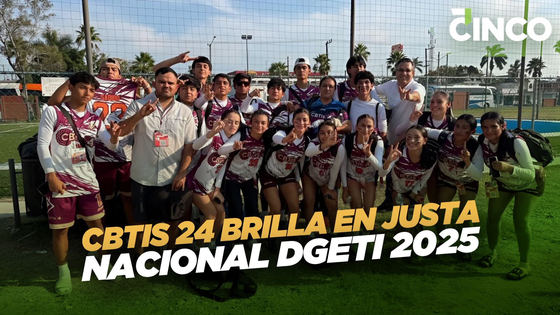 CBTis 24 brilla en justa nacional DGETI 2025