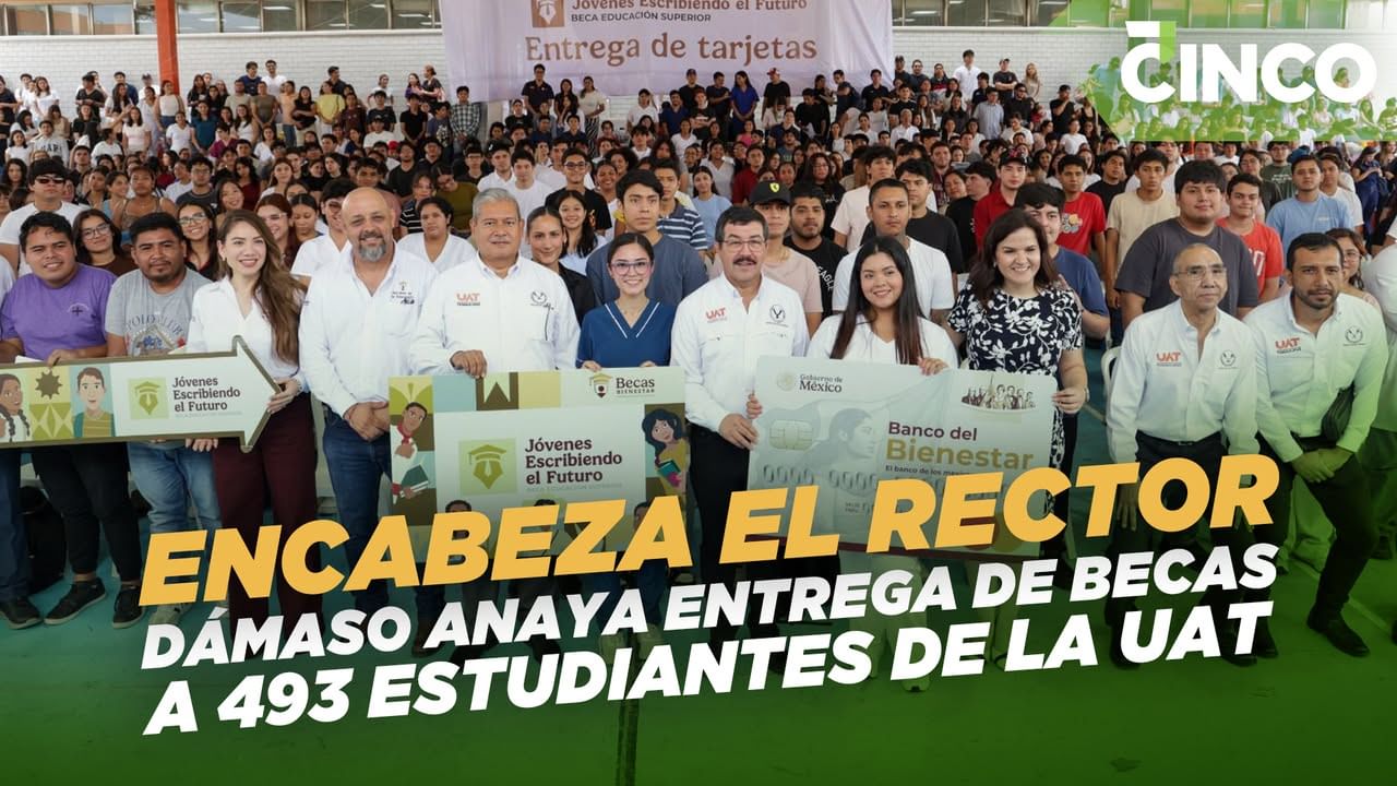 Encabeza el rector Dámaso Anaya entrega de becas a 493 estudiantes de ...