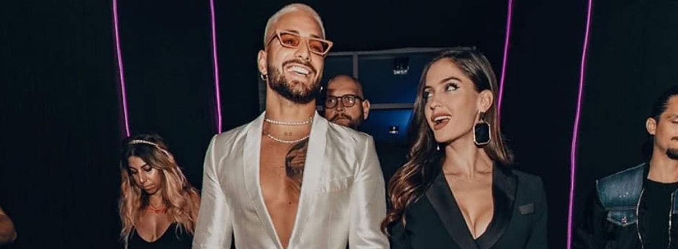 Maluma sorprende a su novia