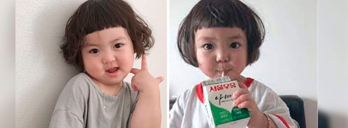 Conoce a la niña coreana de los stickers de WhatsApp