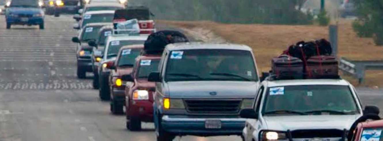 Inicia arribo de caravanas de ‘paisanos’ por Tamaulipas