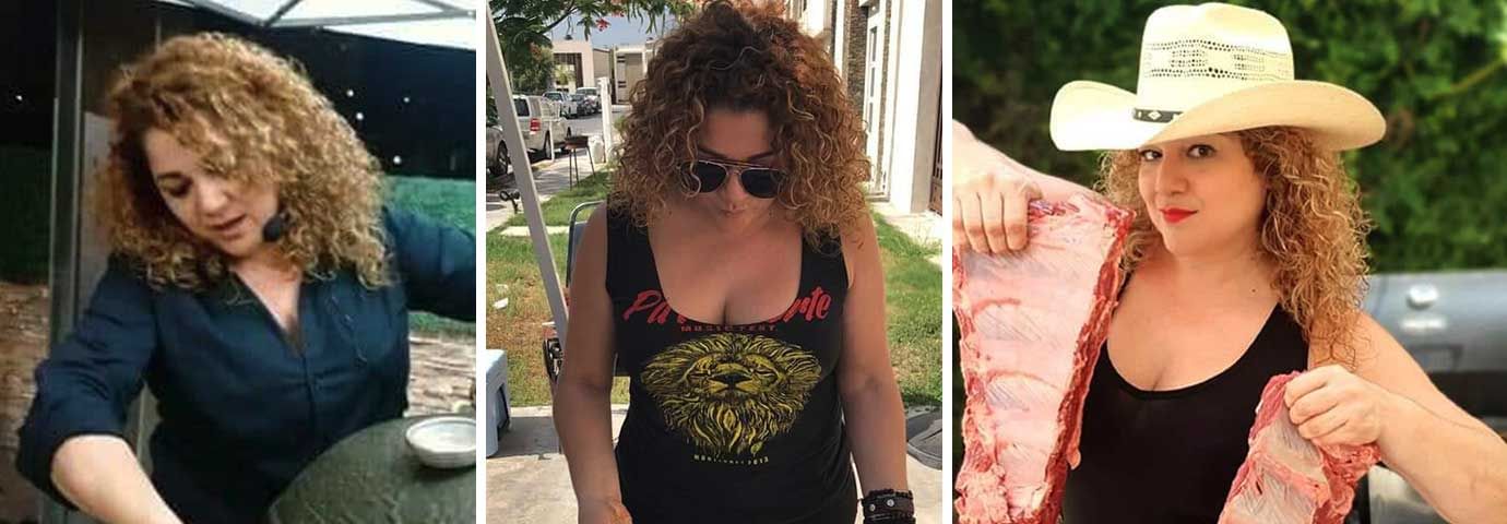 Lady Grill, victorense, experta parrillera