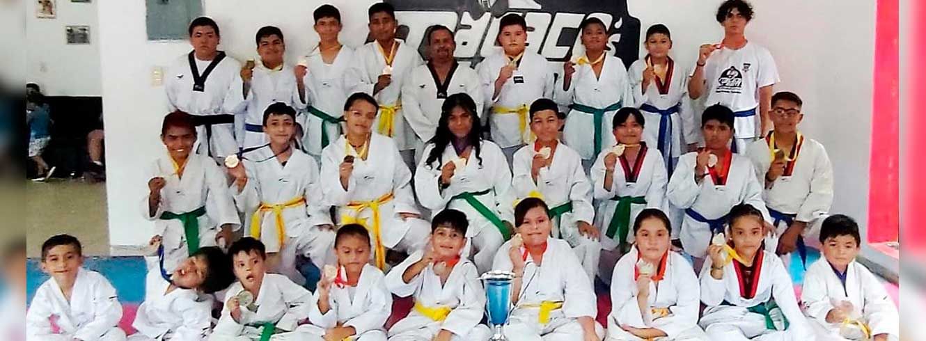 Destaca Macacos Team en evento de TKD en SLM