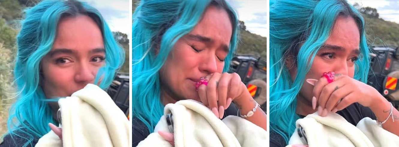 ¡Adiós al azul! Karol G revela su nuevo color de cabello