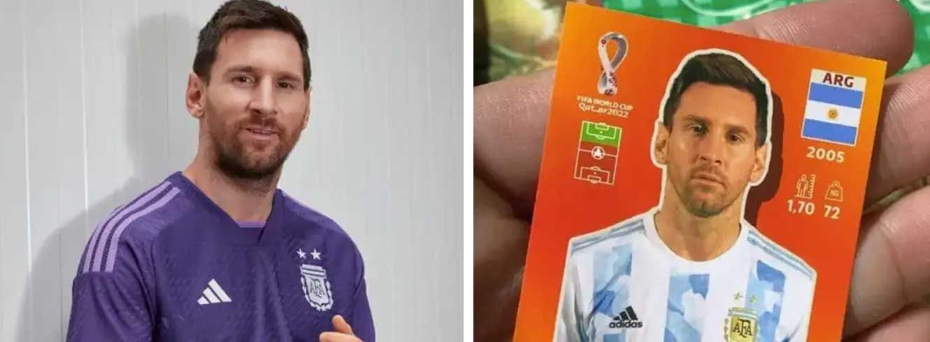 Venden estampa especial de Messi del álbum Panini hasta en 10 mil pesos