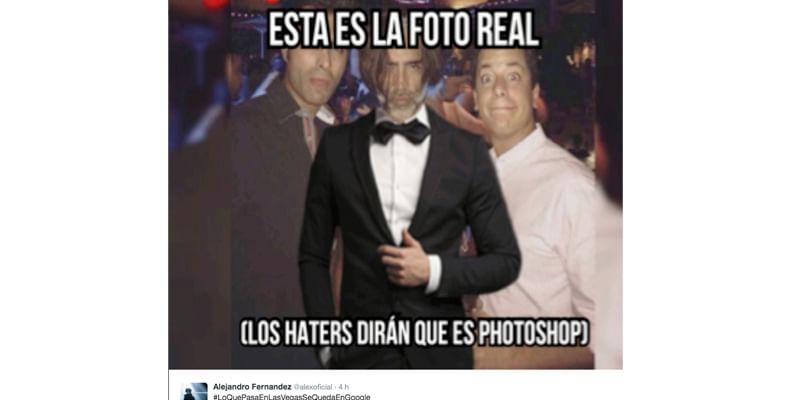 Potrillo aclara polemica foto