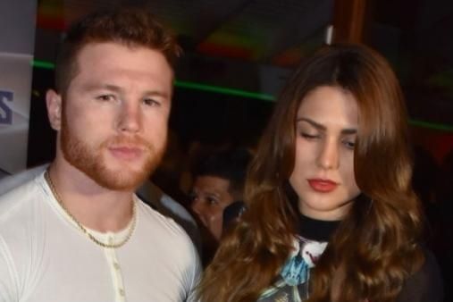 La mujer noqueo el corazón del "Canelo"
