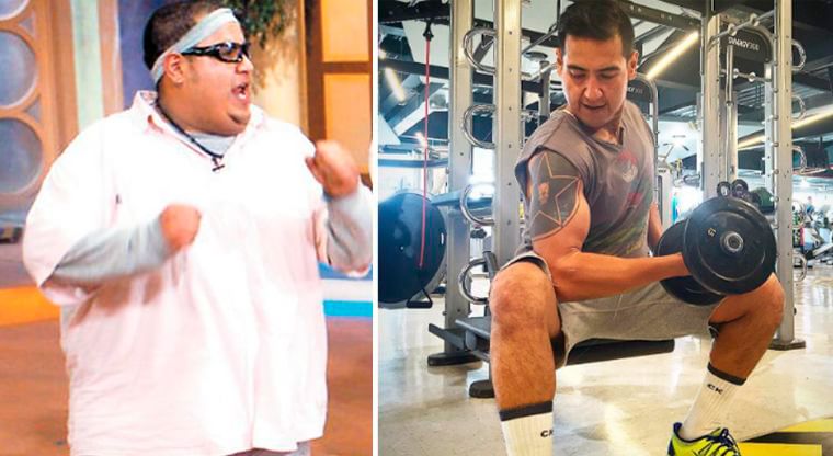 Rafa Balderrama irreconocible